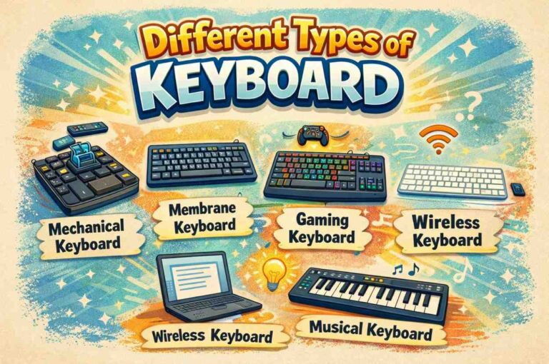 Types of Keyboards: Mechanical, Membrane, Layouts & More